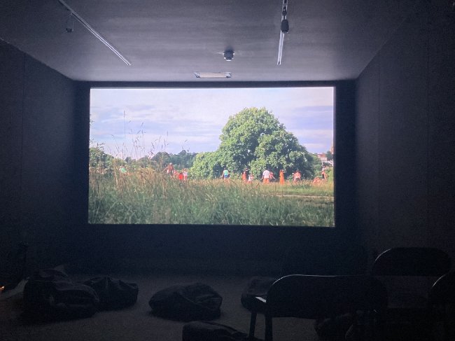 Lynn Dennison : Single screen moving image work - Dancing Green